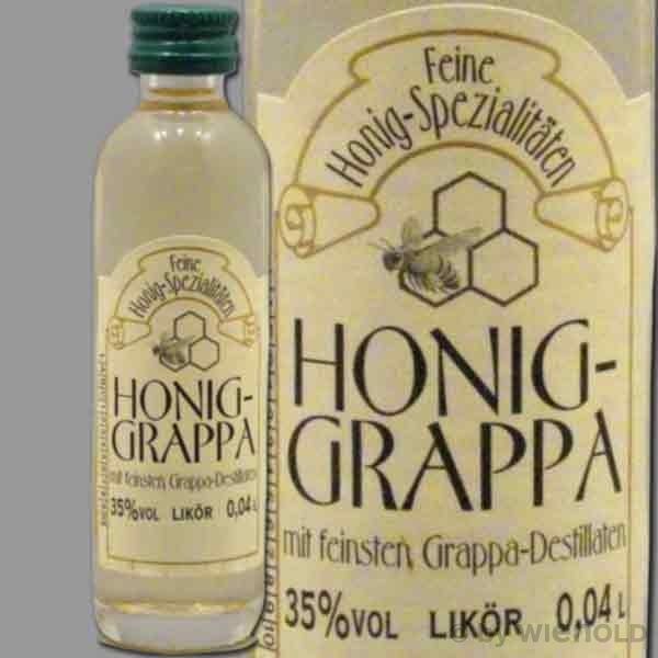 Honig-Grappa 0,04L – Aus feinsten Destillaten, 2,60